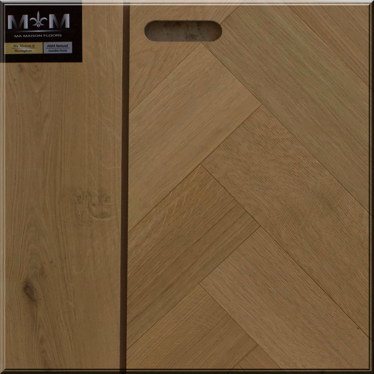#60 A Natural-Ma Maison 6 Herringbone Collection - Engineered Hardwood Flooring by Ma Maison ...