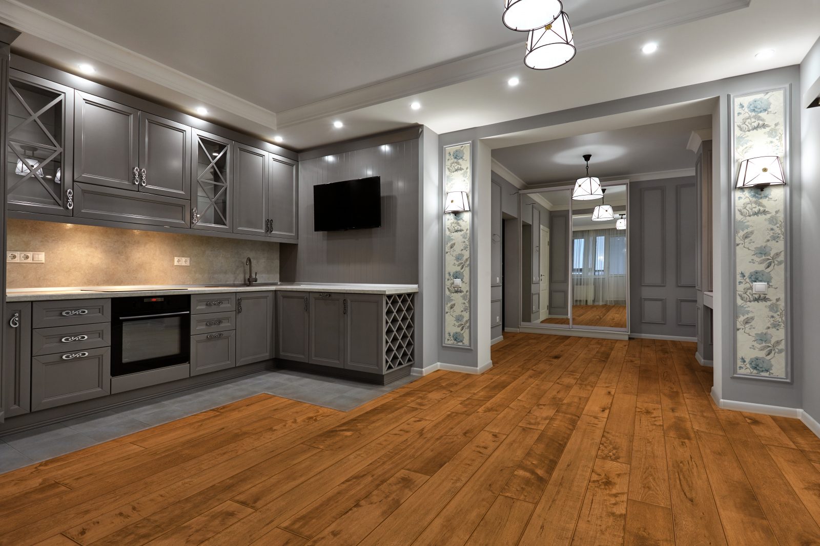 Maple Chestnut - Garrison II Smooth Collection - Engineered Hardwood ...