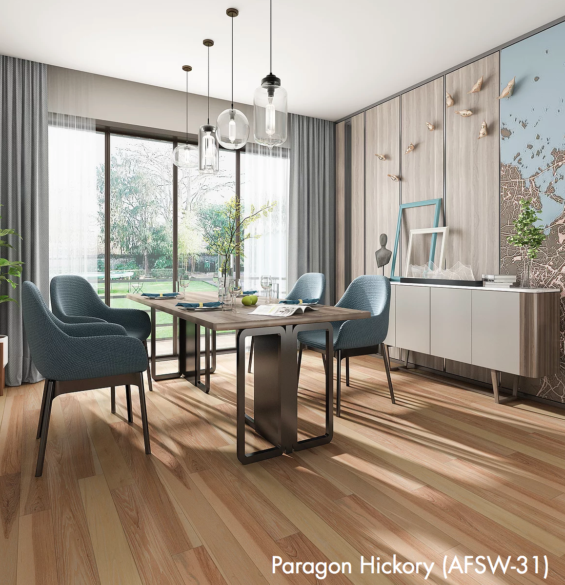 Paragon Hickory - Waterproof Rigid Wood with StoneCoreX Collection ...
