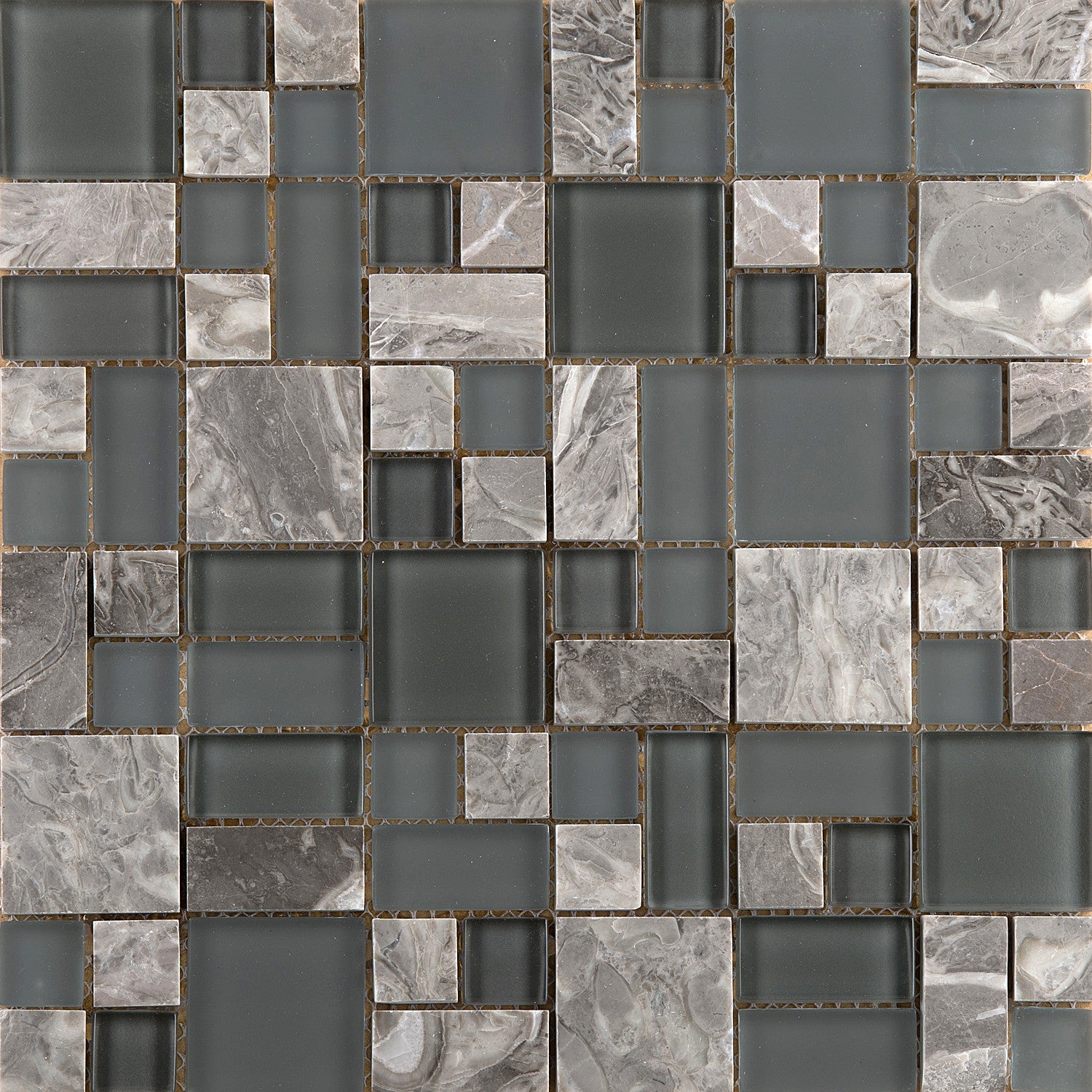 LUCENTE GLASS & STONE PATTERN BLENDS™ - Glass Wall Tile & Mosaic Tile ...